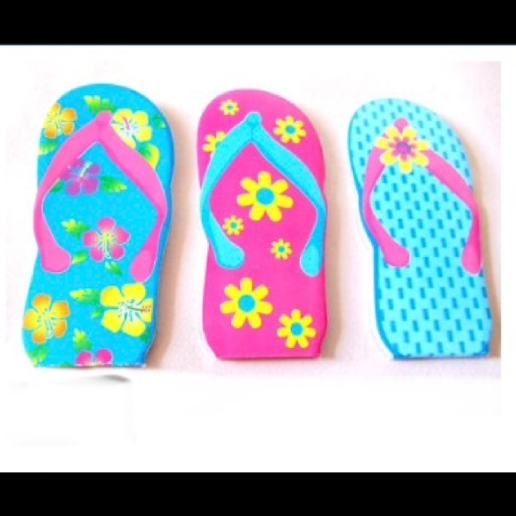 Party Supplies | Bundle Flip Flops Notepads Keychains Party Favors Luau ...